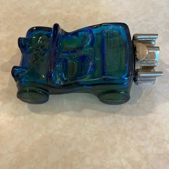 Avon | Other | Vintage Avon Dune Buggy Car Blue Glass Bottle Sports ...
